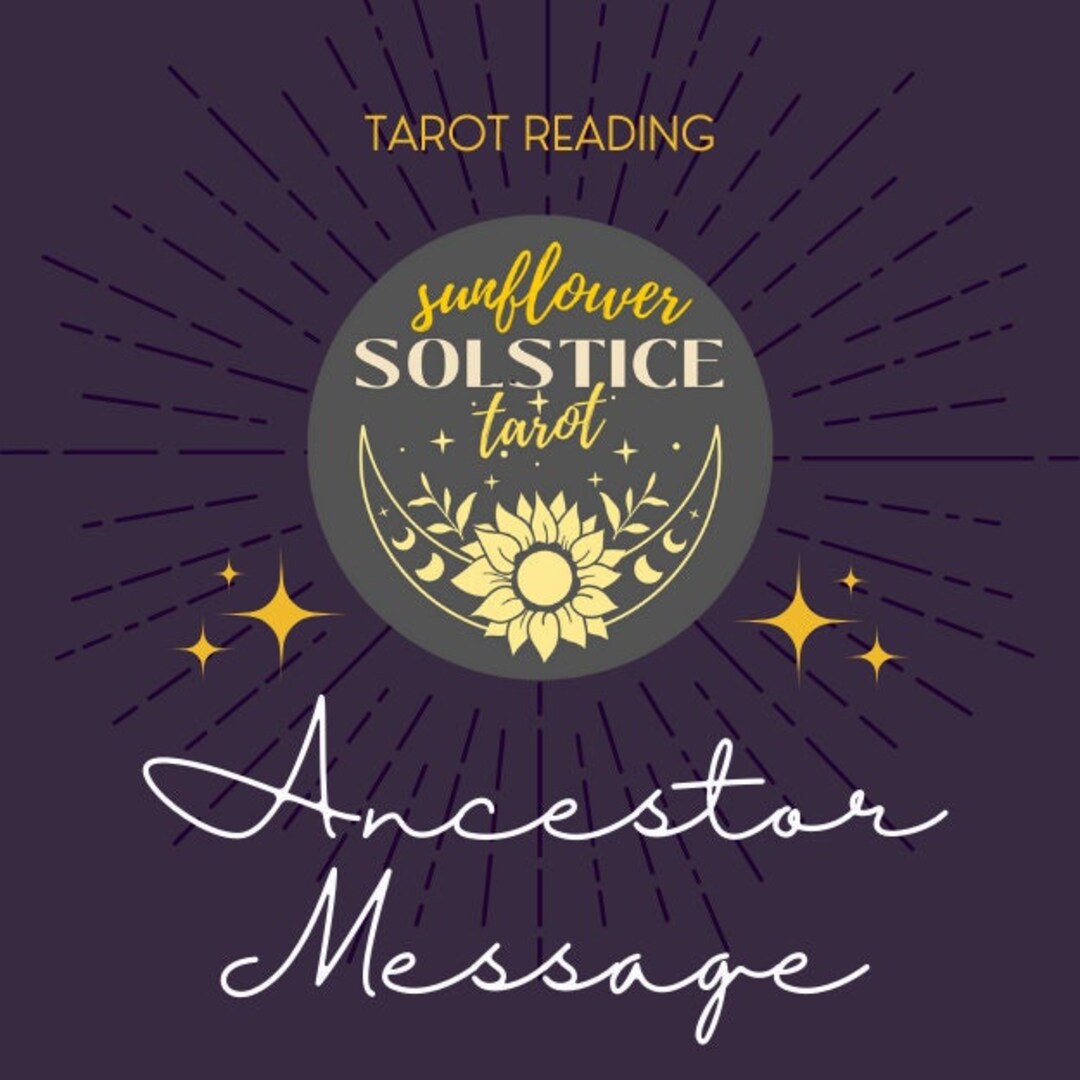 Ancestor Connection: Tarot & Oracle Card Reading - Etsy Ancestor Connection: Tarot & Oracle Card Reading - Etsy