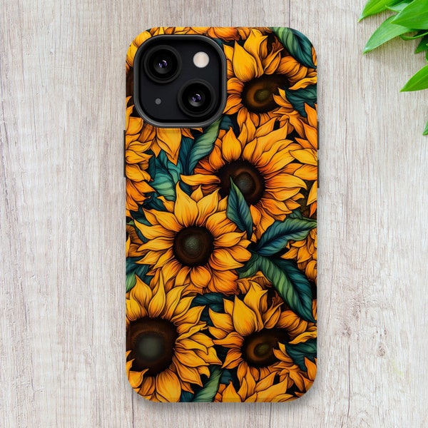 Sunflower Phone Case - Etsy