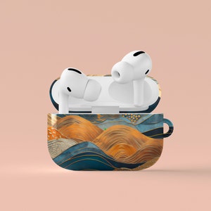 Blue Watercolor Mountains AirPod Pro Case | AirPod Case 1 2 | AirPod ...