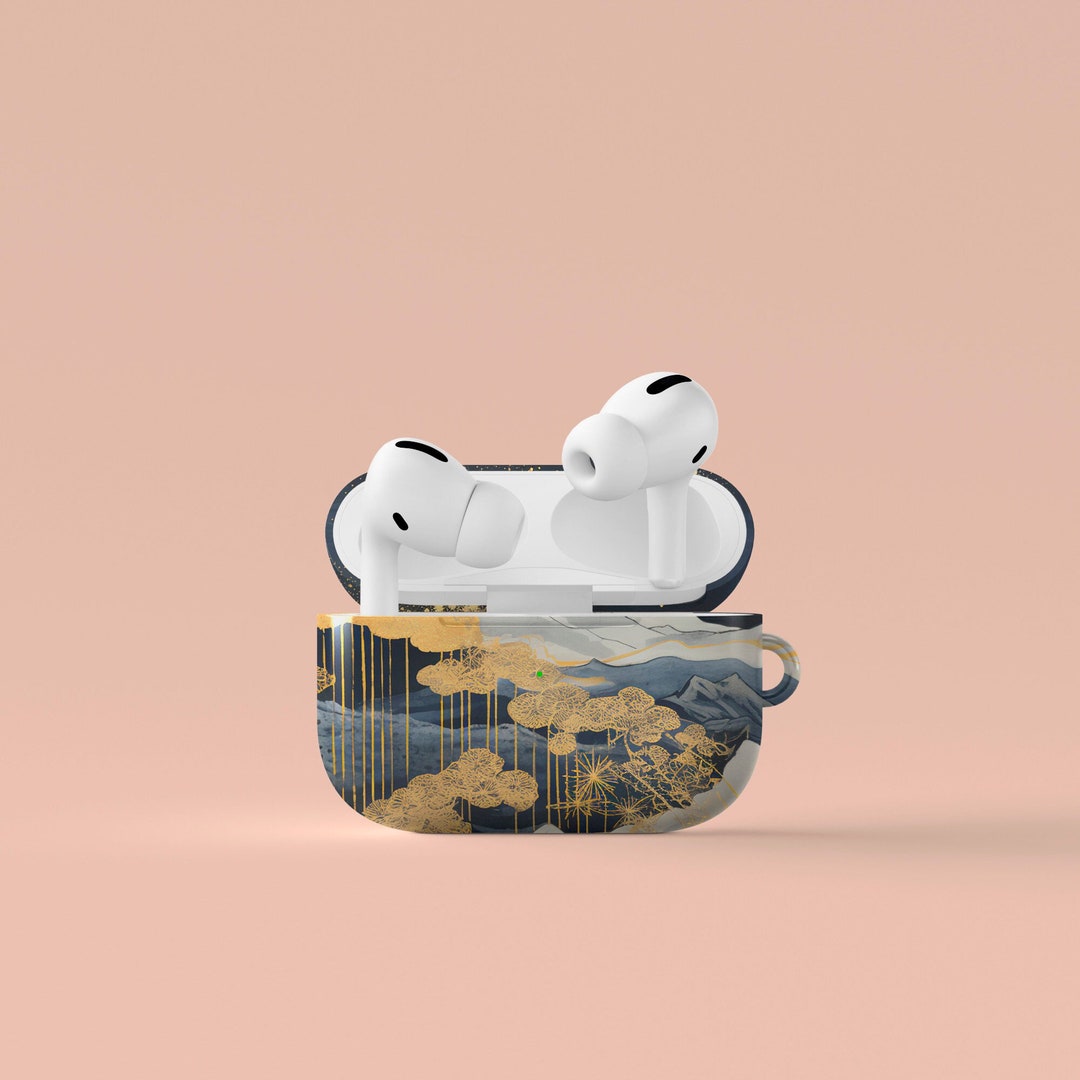 Navy Blue Sky With Mountains AirPod Pro Case | AirPod Case 1 2 | AirPod ...