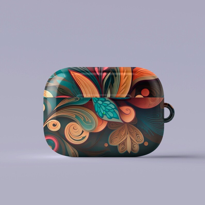 Cut Paper Art Swirl Leaves AirPod Pro Case | AirPod Case 1 2 | AirPod ...