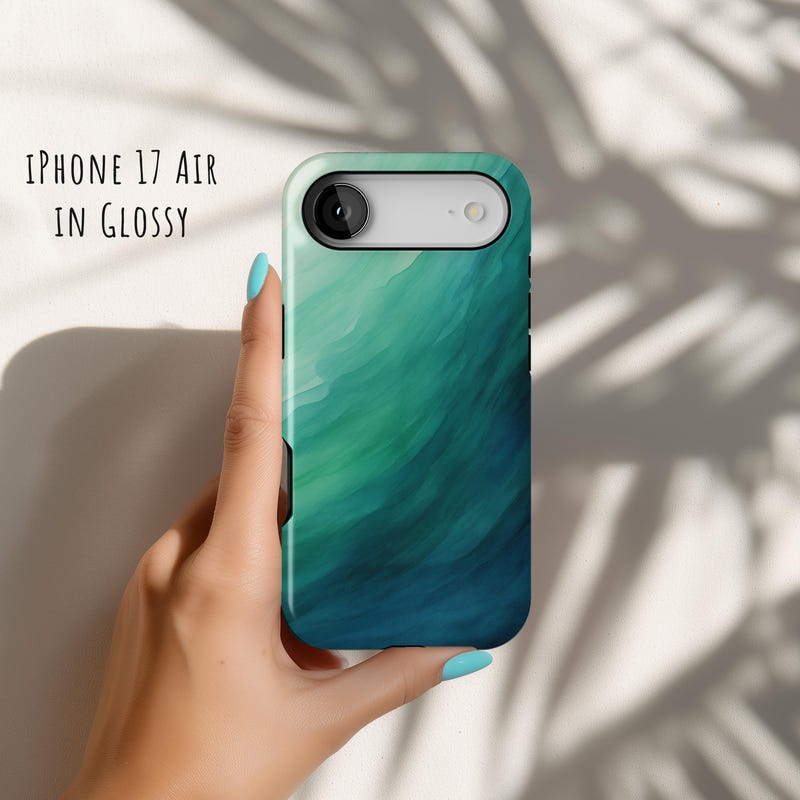 Ombre Teal Phone Case - Etsy