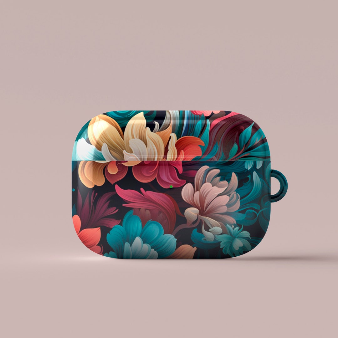 Matching Pink Floral AirPod Pro Case 2 | AirPod Case 1 2 | AirPod Case ...