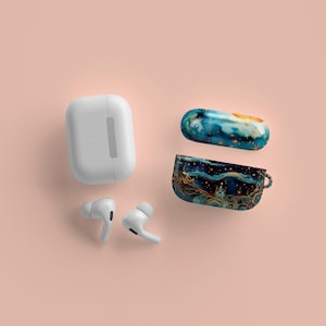 Watercolor Night Sky & Castle AirPod Pro Case | AirPod Case 1 2, AirPod ...