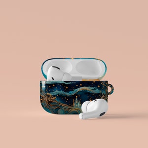 Watercolor Night Sky & Castle AirPod Pro Case | AirPod Case 1 2, AirPod ...