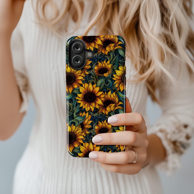 Sunflower Phone Case - Etsy