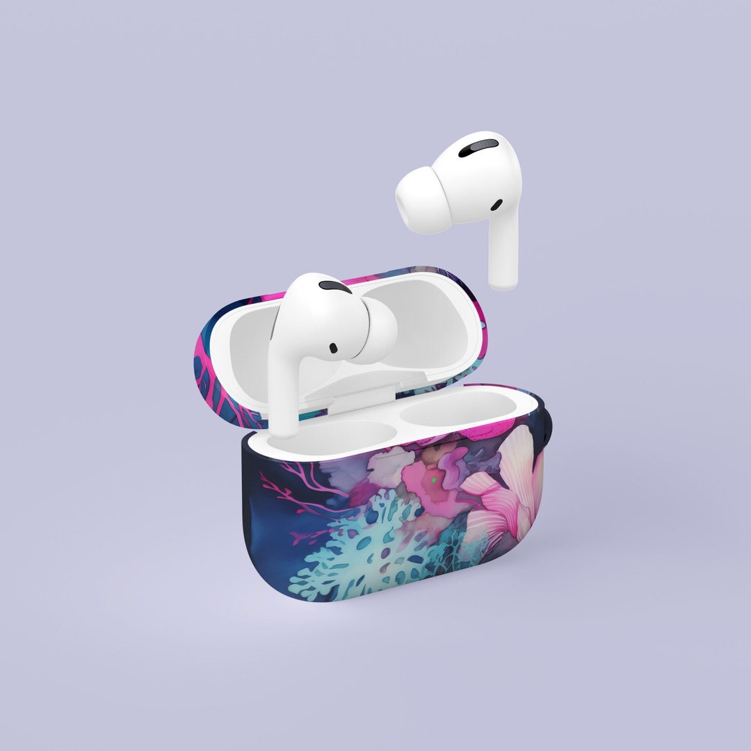 Underwater Watercolor AirPod Case 1 or 2 | AirPod Case 1st 2nd Gen ...
