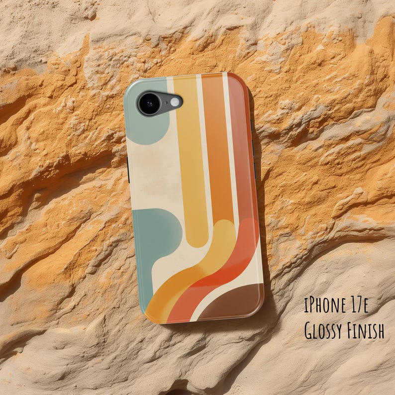 Vintage Stripes Retro Phone Case: iPhone 17e 17 Pro Max S26 Protective ...