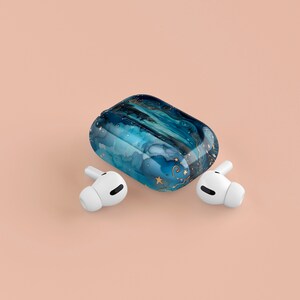 Watercolor Night Sky & River AirPod Pro Case | AirPod Case 1 2 | AirPod ...