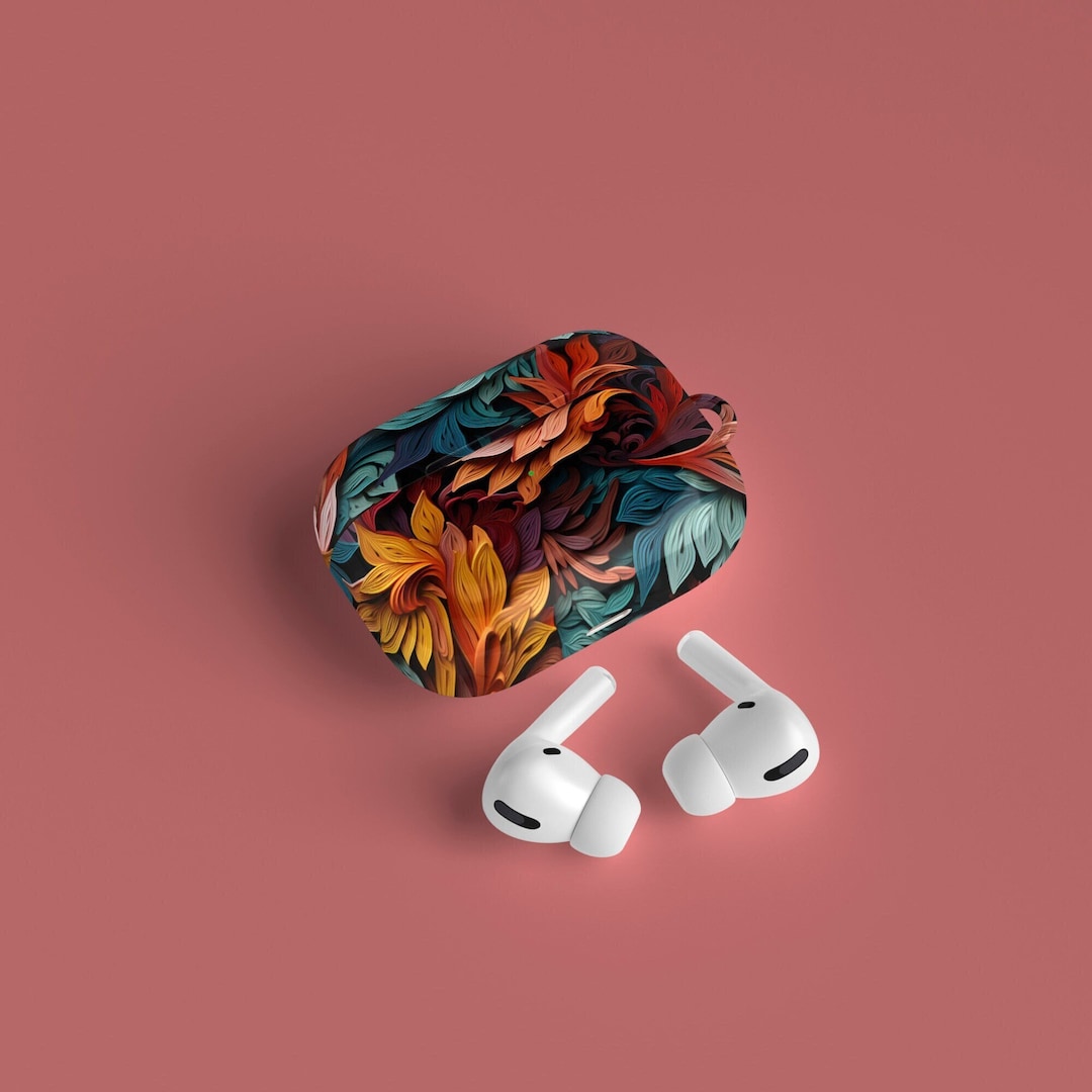 Abstract Leaves AirPod Pro Case | AirPod Case 1 2 | Air Pod Pro Case ...