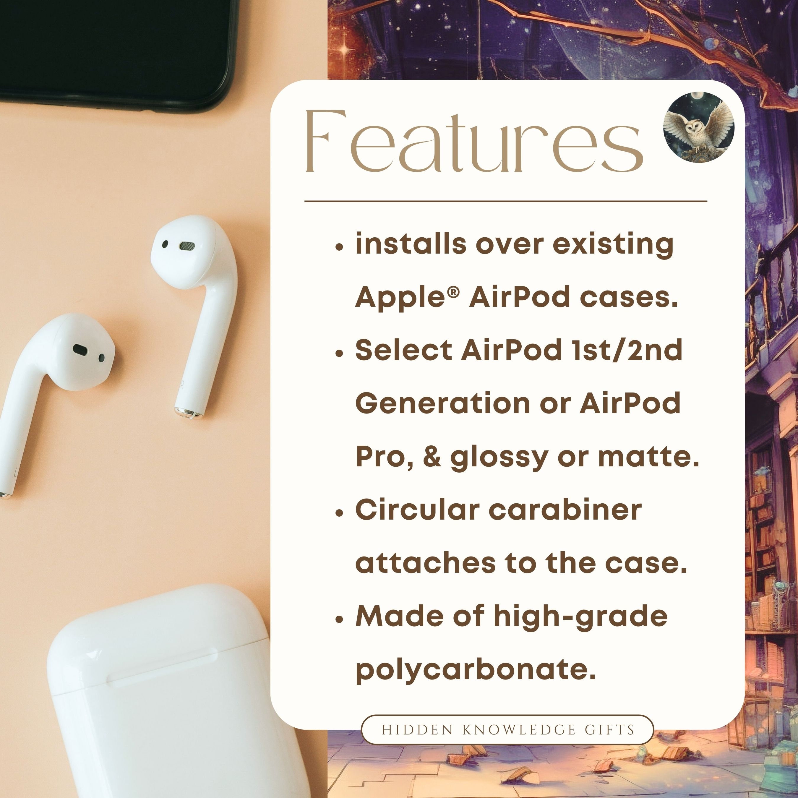 Watercolor Night Sky & Castle AirPod Pro Case | AirPod Case 1 2, AirPod ...
