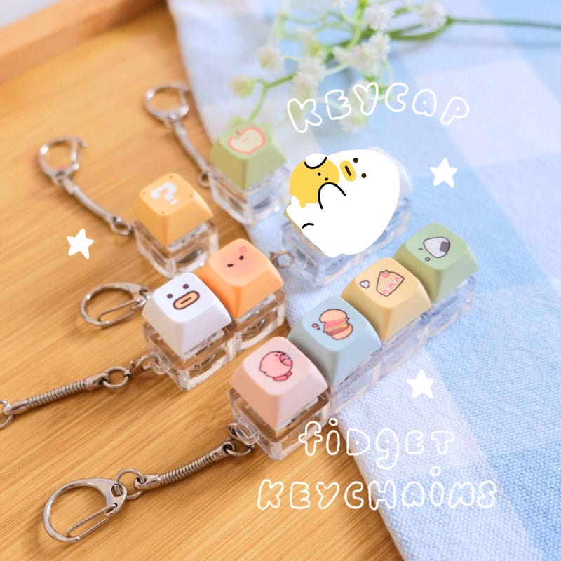 Cute Fidget Keycaps - Etsy