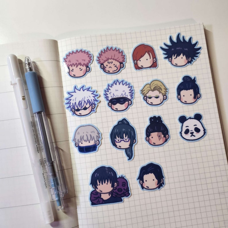 JJK Sticker Beans Vinyl Waterproof Stickers - Etsy