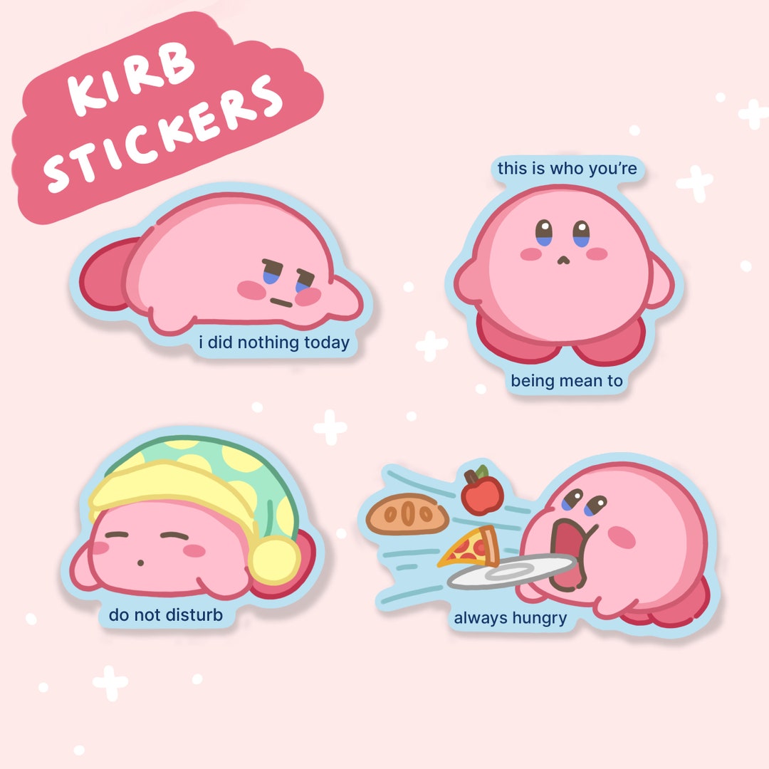 Pink Blob Relatable Stickers | Vinyl Waterproof Stickers for Bullet ...