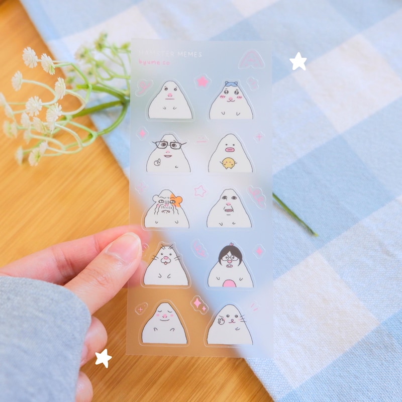 Hamster Meme Sticker - Etsy