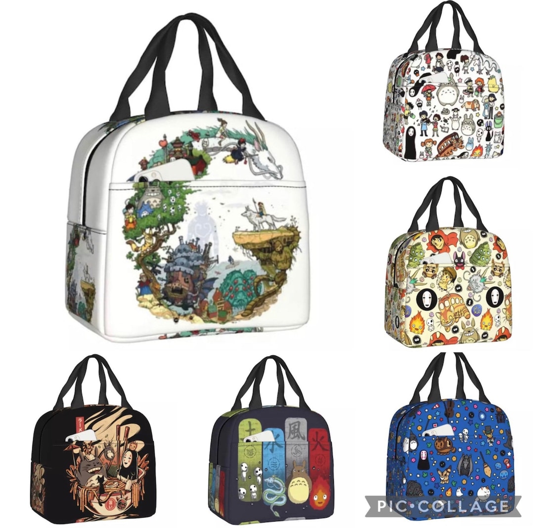 Studio Ghibli Lunch Bag Totoro Lunch Bag Anime Lunch Box - Etsy
