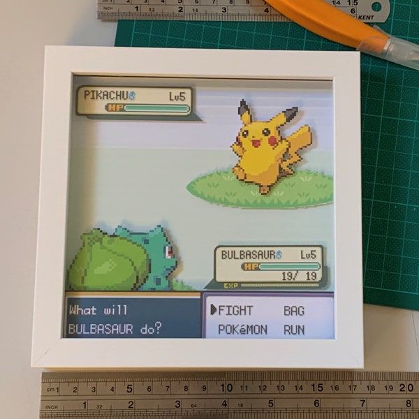 Demon Slayer Shadow Box - Etsy