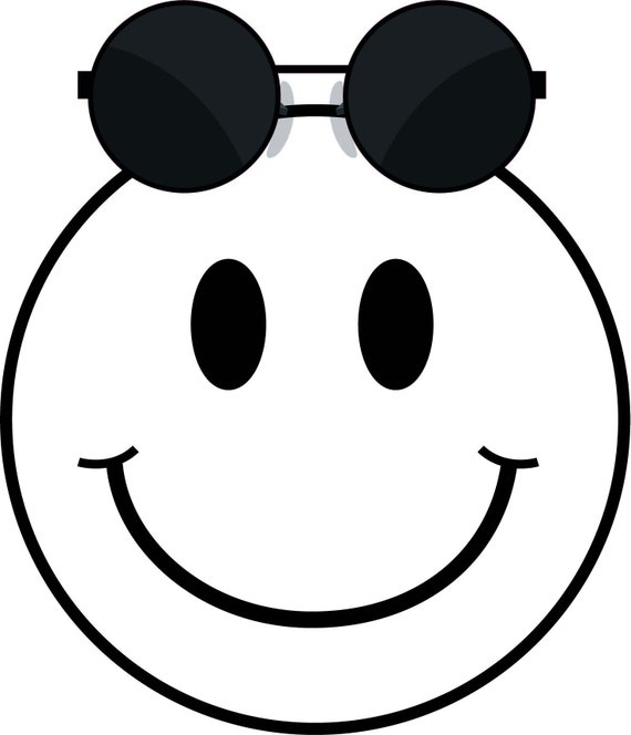 Sunglasses Smiley Face Png