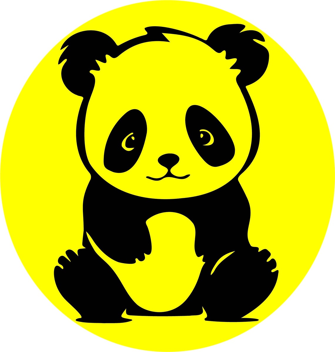 Cute Panda, Panda Svg, Panda, Panda Head Logo, Panda Digital Download ...
