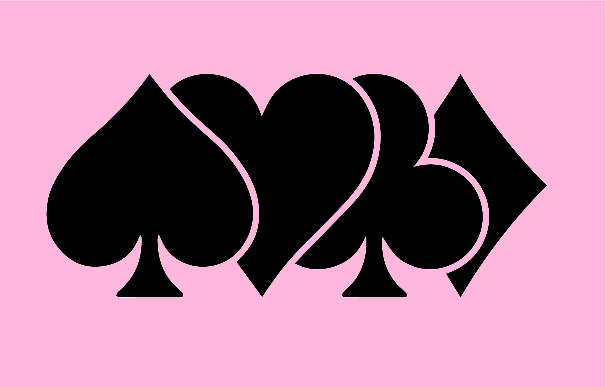 Set of Card Suits, Spades, Hearts, Diamond, Clubs Digital Download - Ai ...