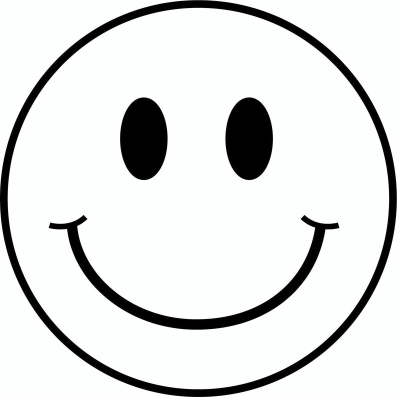 Smiley digitaler Download Ai-EPS-PNG-SVG - Etsy.de