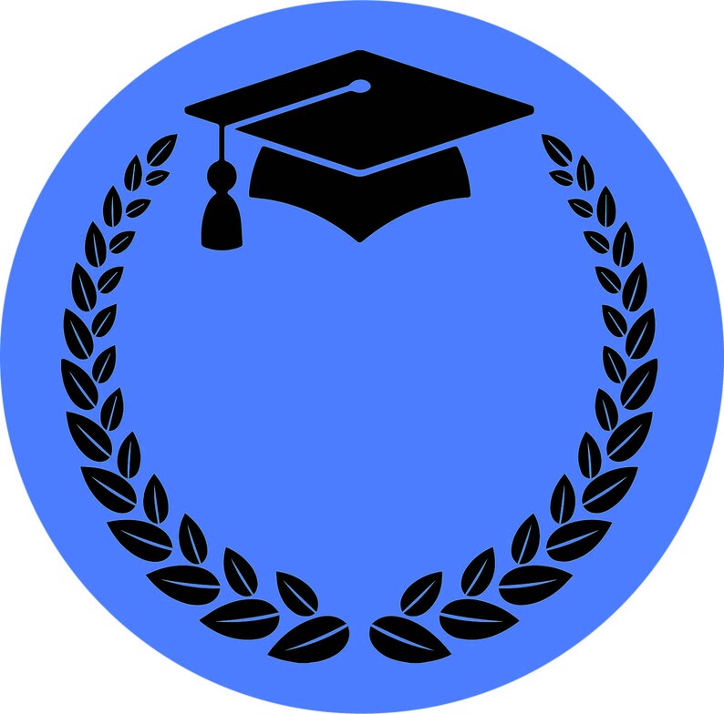 Graduate Hat, Graduation, Graduation Logo Instant Digital Download - Ai ...