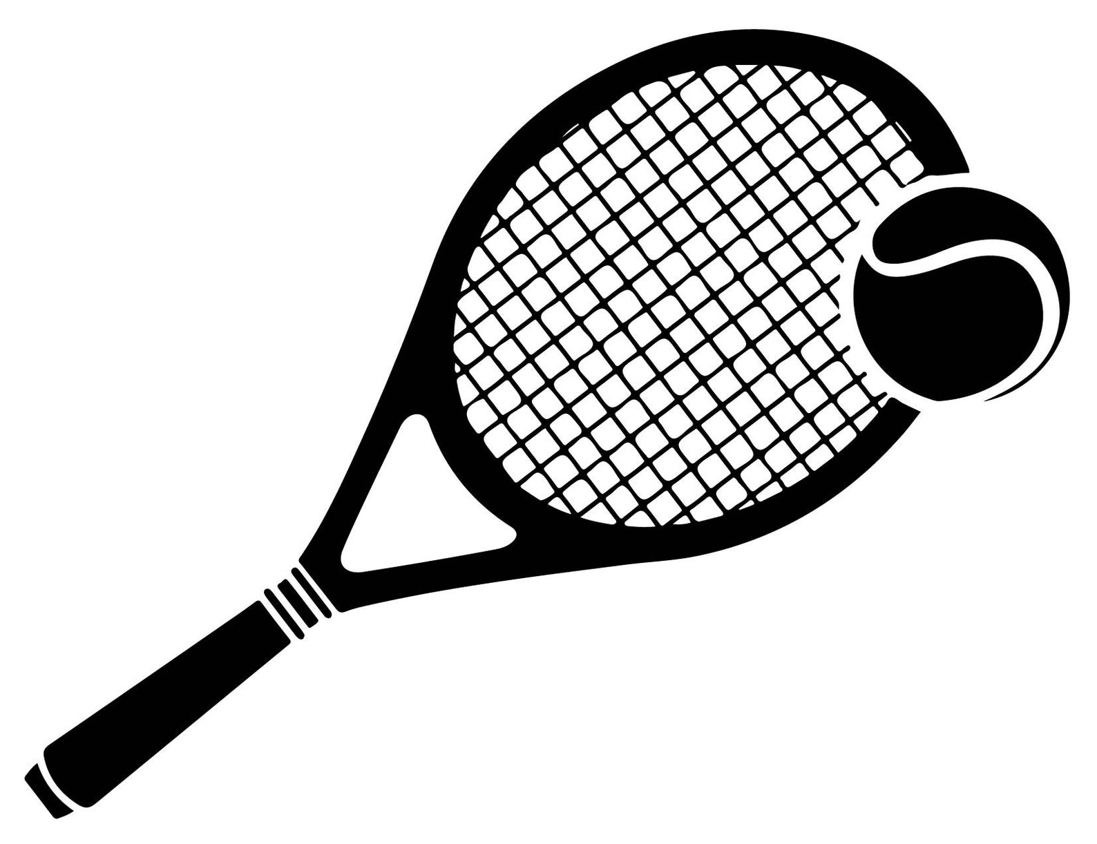 Tennis Racquet, Tennis, Tennis Ball, Tennis Logo, Instant Digital ...
