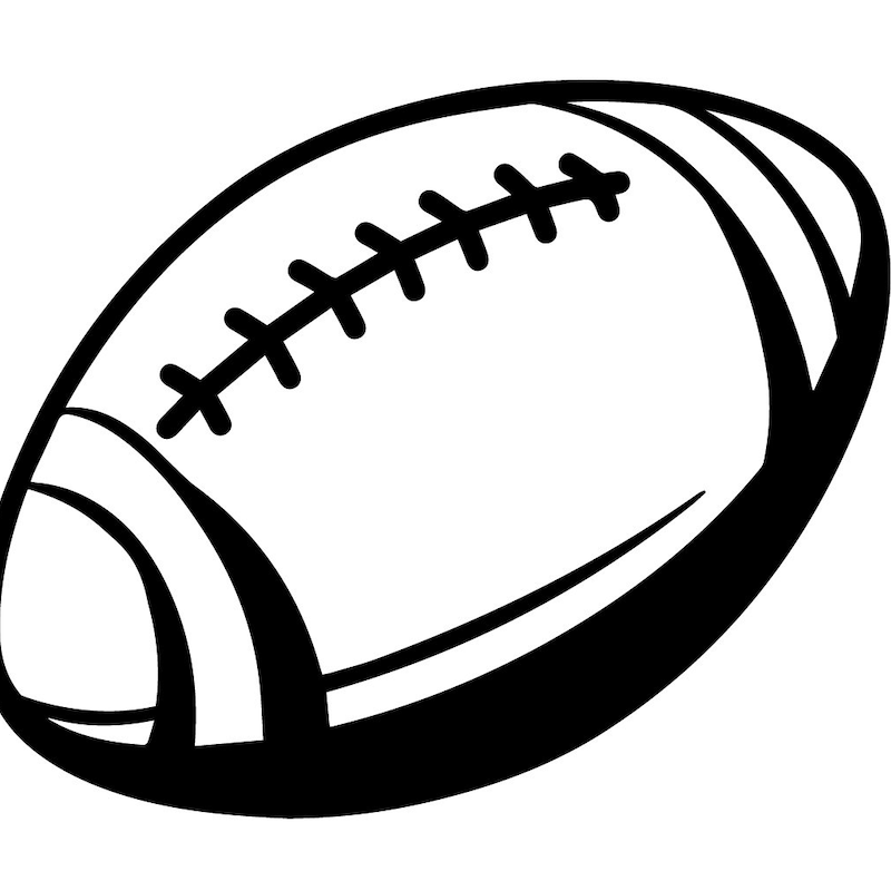 Rugby Ball Art Print - Etsy UK