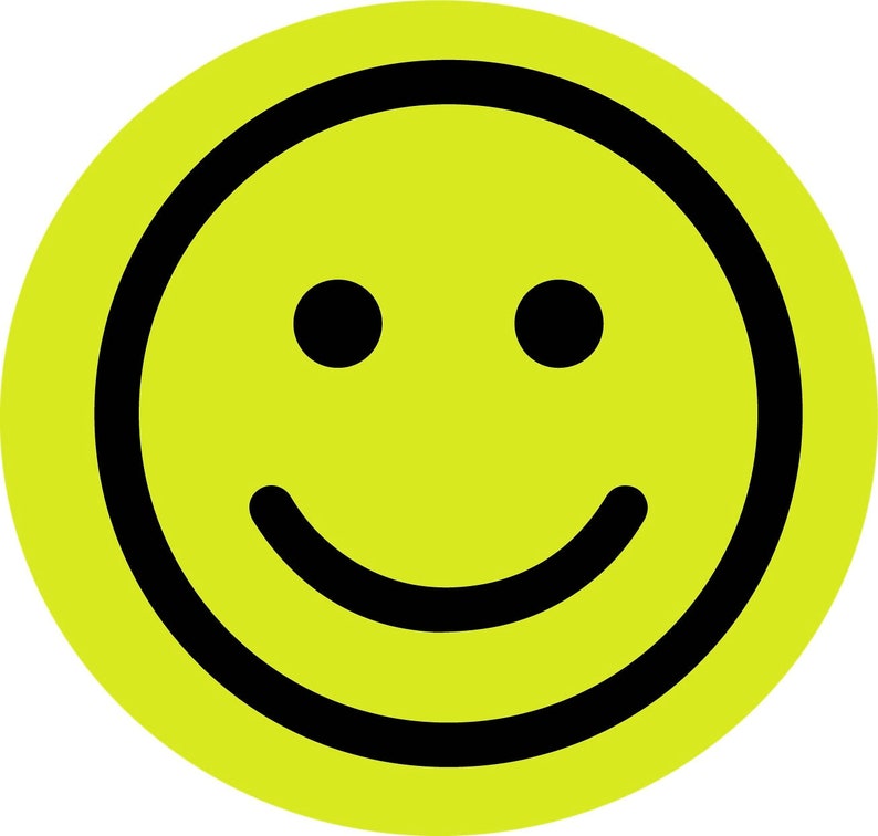 Smiley Face Instant Digital Download - Ai-eps-png-svg - Etsy