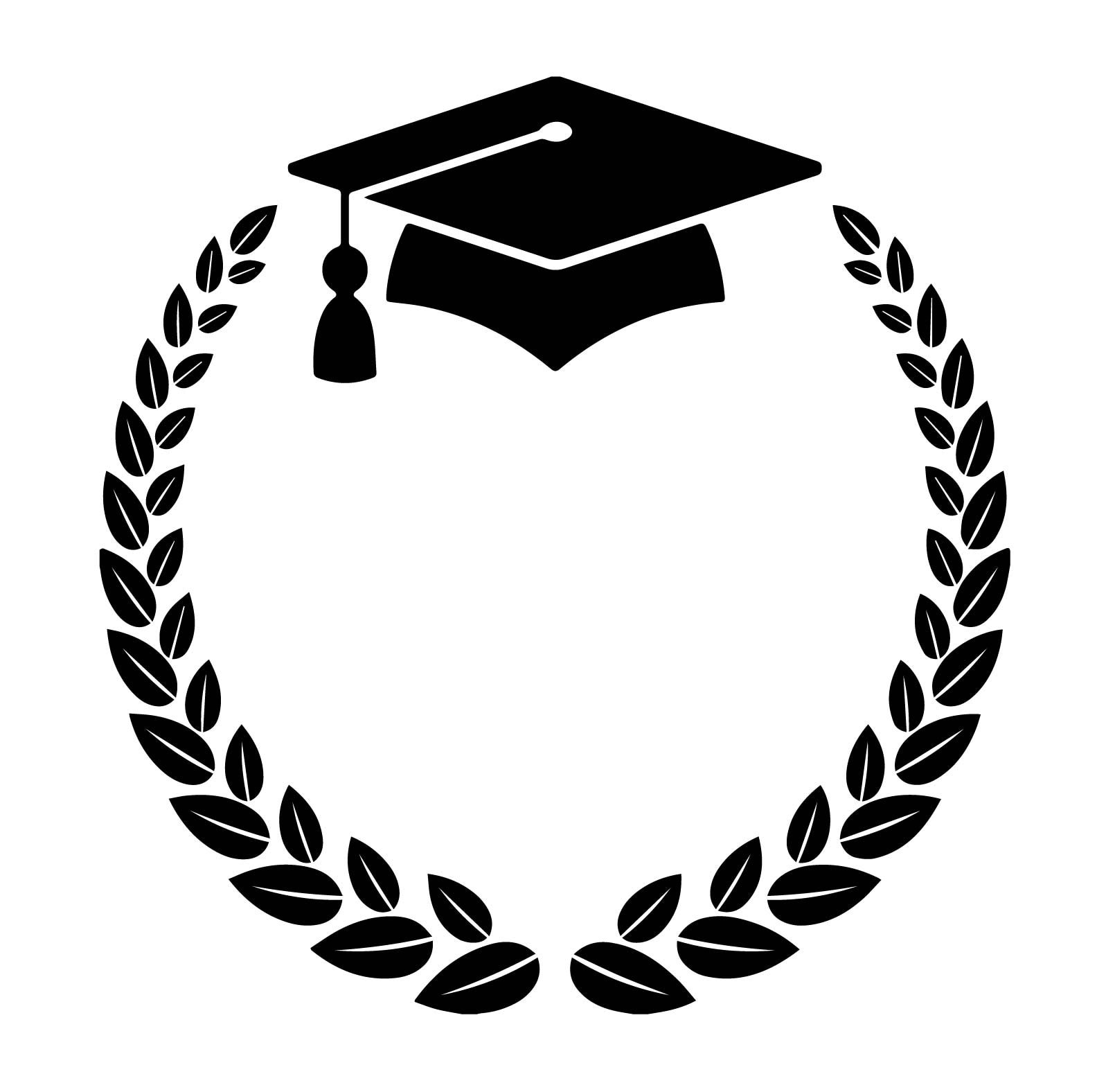 Graduate Hat, Graduation, Graduation Logo Instant Digital Download - Ai ...