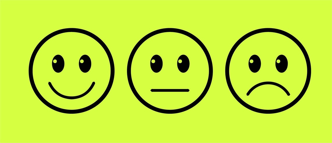 3 Smiley Faces, Smiley Face, Digital Download - Ai-eps-png-svg - Etsy