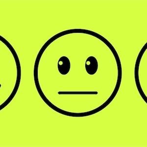 3 Smiley Faces, Smiley Face, Digital Download - Ai-eps-png-svg - Etsy