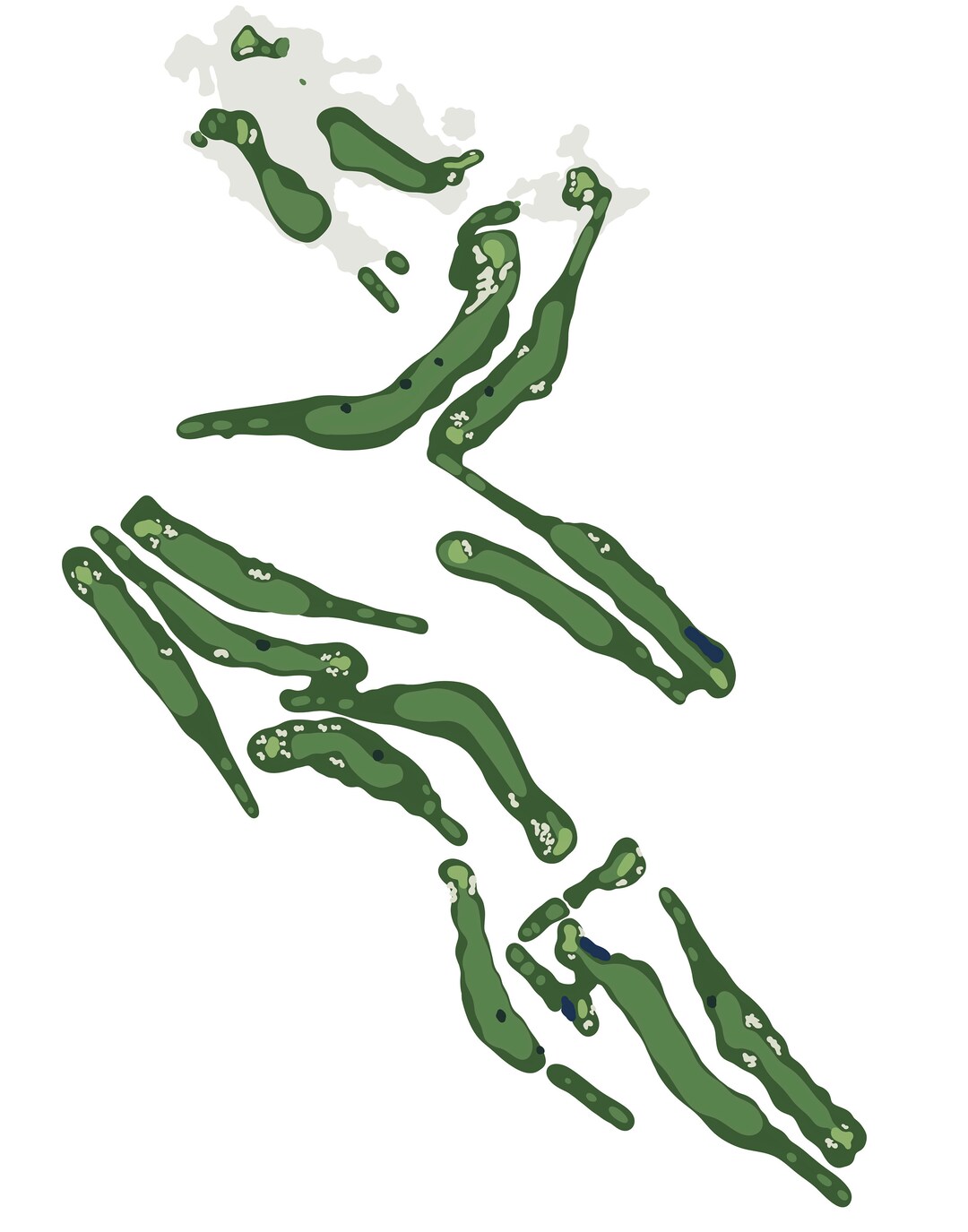 Spyglass Hills Golf Course Digital Map - Etsy