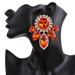Orange Rhinestone - Etsy
