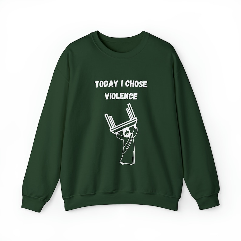 Cartoon Jesus, Flipping Over Tables Sweatshirt, Funny Christian Shirt ...