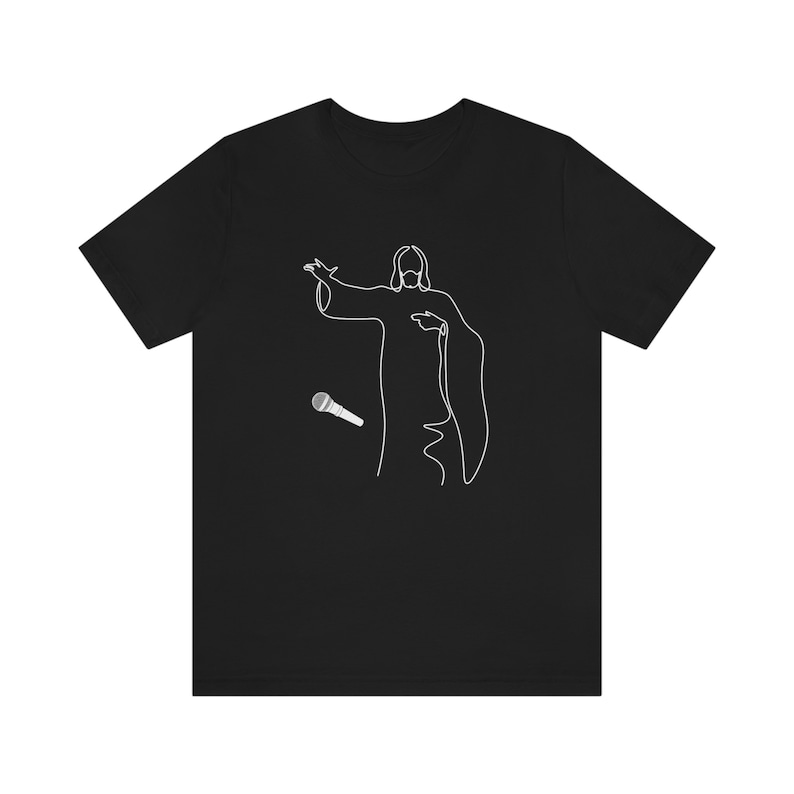 Jesus Mic Drop, Christian Hip Hop, Jesus Tshirt, Unisex - Etsy