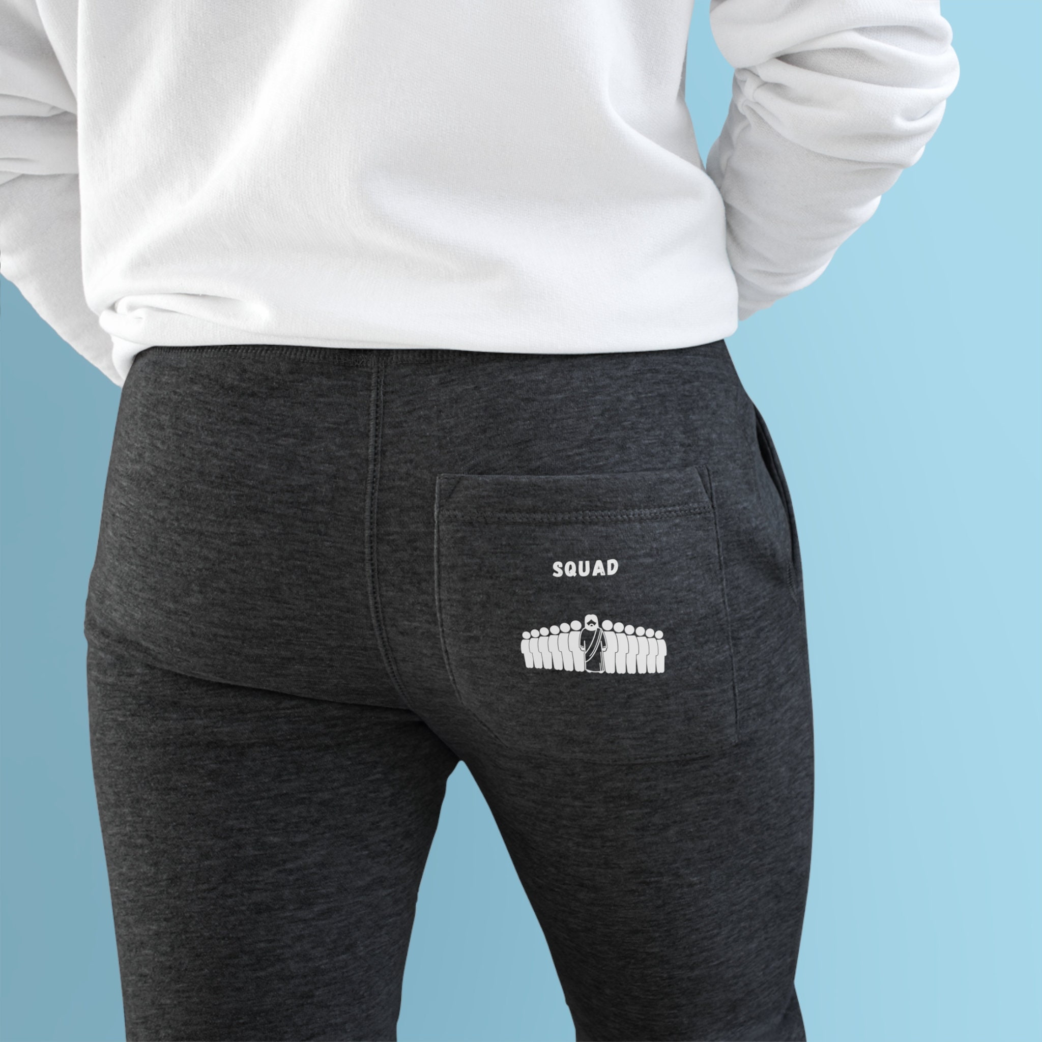 Jesus and the Disciples, Jesus Squad, Team Jesus, Unisex Fleece Joggers ...