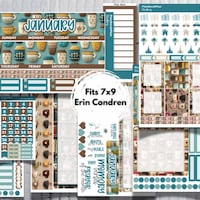 Two Tone Label // Natural // Printable // C-609 // Multicolor ...