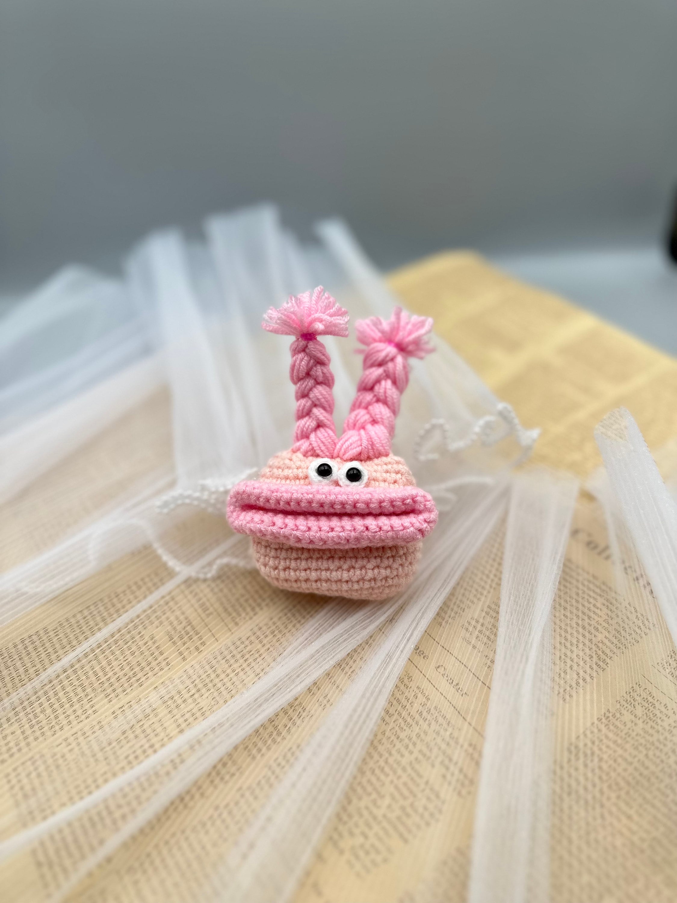 Bigmouth Doll Airpods 1,2,3,pro, Pro 2 Case/ Crochet AirPod Case ...