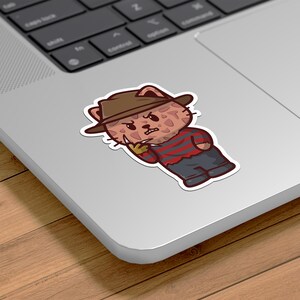 Horror Movie Killer Kitty / Cat Stickers / Vinyl / Journaling ...