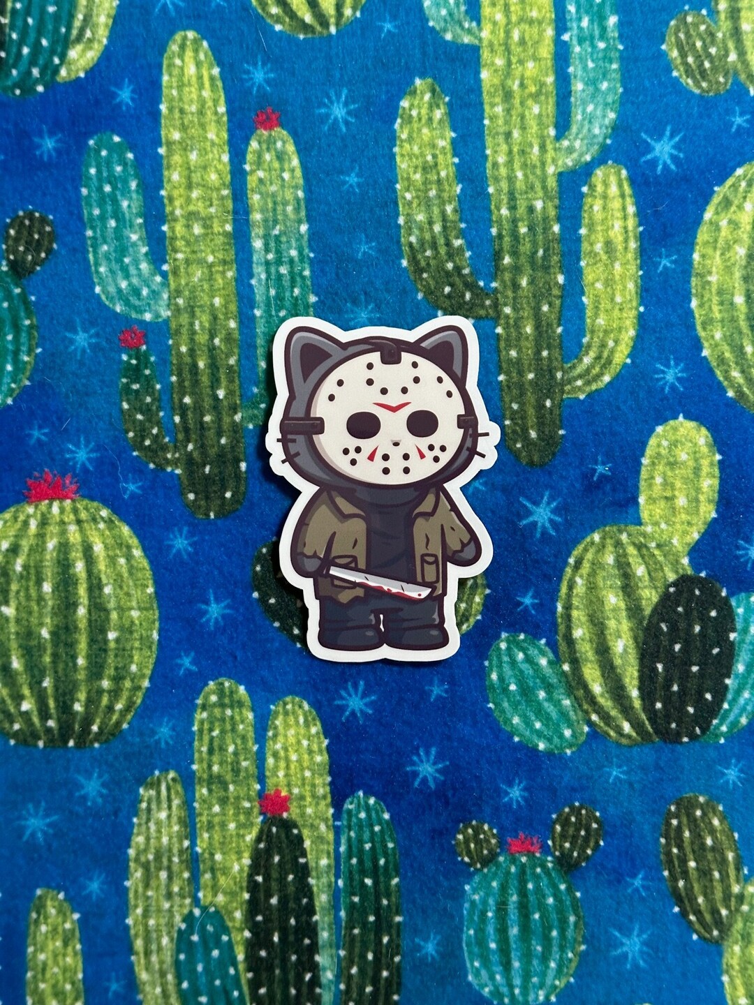 Jason Voorhees Kitty / Horror Movies / Cat / Hydroflask - Etsy