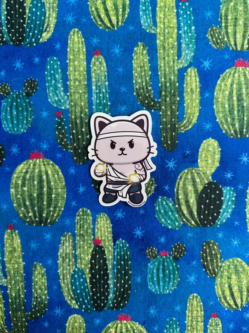 Monk Kitty / Dungeons and Dragons / Cat / Hydroflask Sticker ...