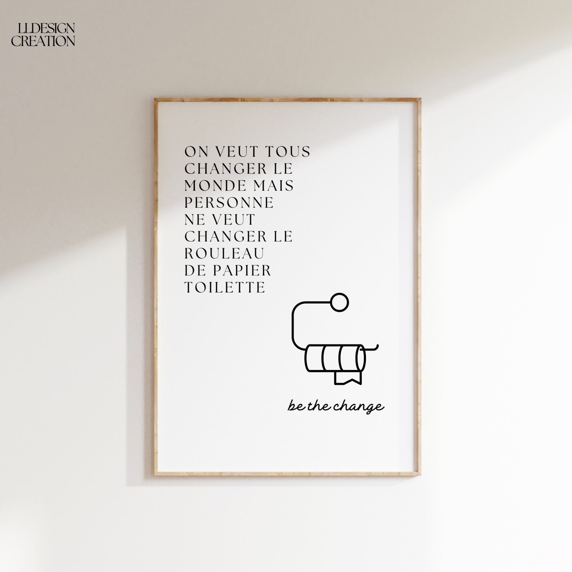 Affiche toilettes x2 à imprimer: Poster mots mêlés et Affiche humour wc ...