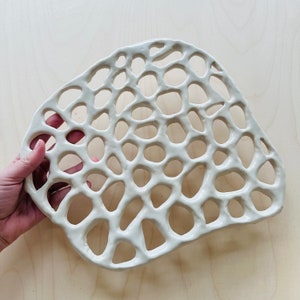 Stoneware Ceramic Honeycomb Trivet - Etsy