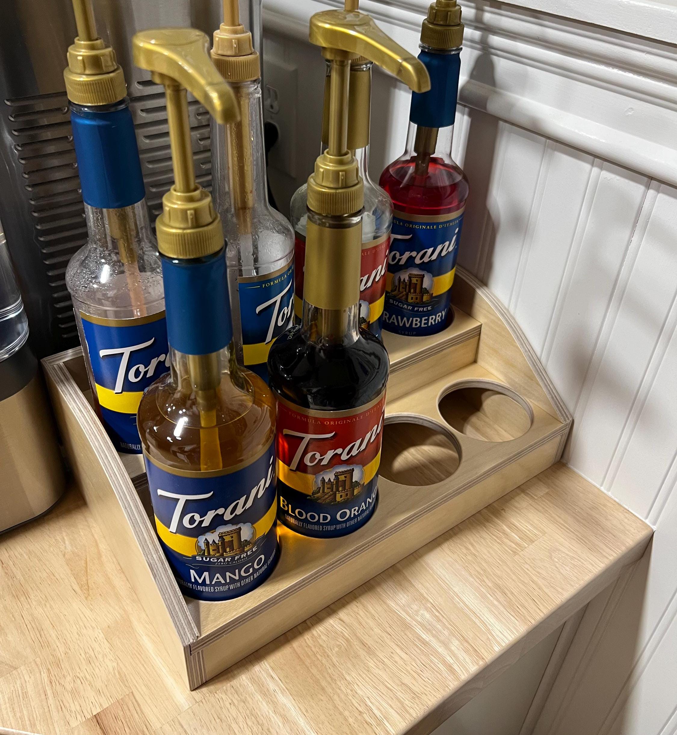 Torani Syrup Bottle Rack Fusion 360 CNC File, TOOLPATHS INCLUDED! - Etsy