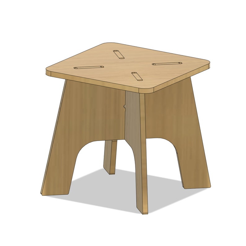 Tool-free Stool Digital Download WITH TOOLPATHS! - Etsy
