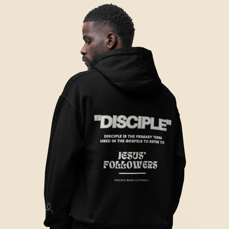 The disciple Hoodie Unisex Bible Verse Hoodie, Religious Christian Gift ...