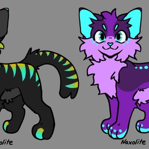BATCH 3 - Cat OC Adopt Character Design Furry Adoptable Fursona Oc ...