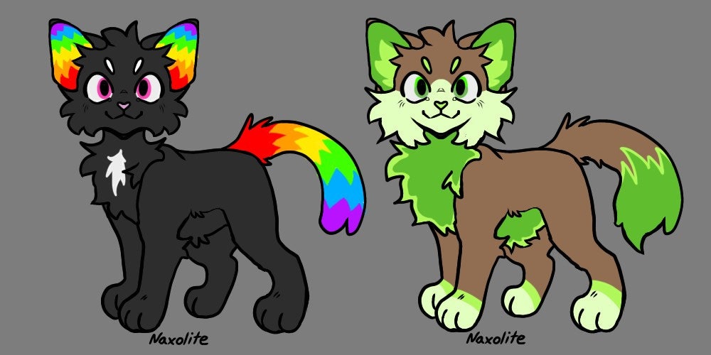 Cat OC Adopt Character Design Furry Adoptable Fursona Oc Reference - Etsy