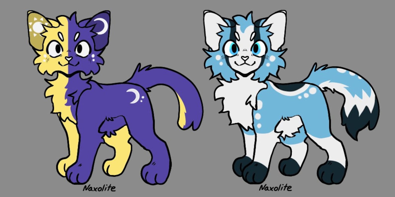 Cat OC Adopt Character Design Furry Adoptable Fursona Oc Reference - Etsy